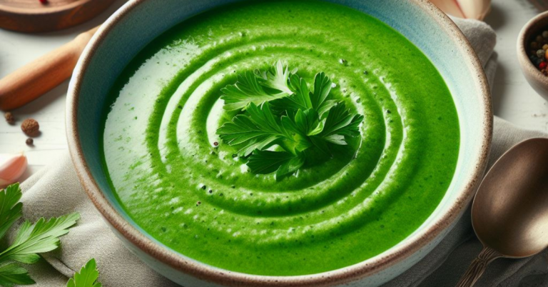 Créme Ninon (grön ärtsoppa) - Tommy Myllymäki